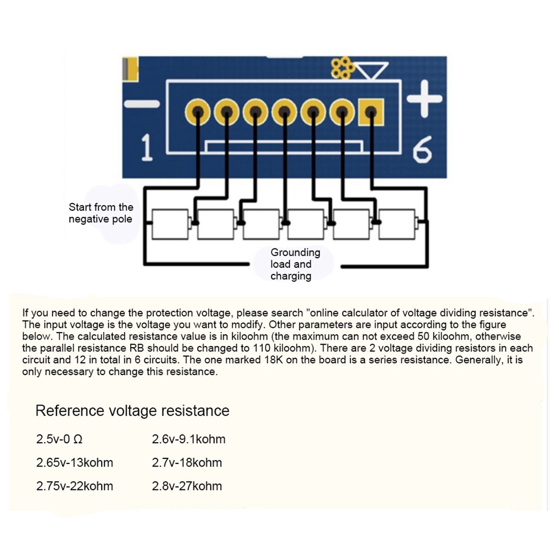 2.7V/16V LTO 6S Balance Board Equalization Circuit Lithium Titanate ...