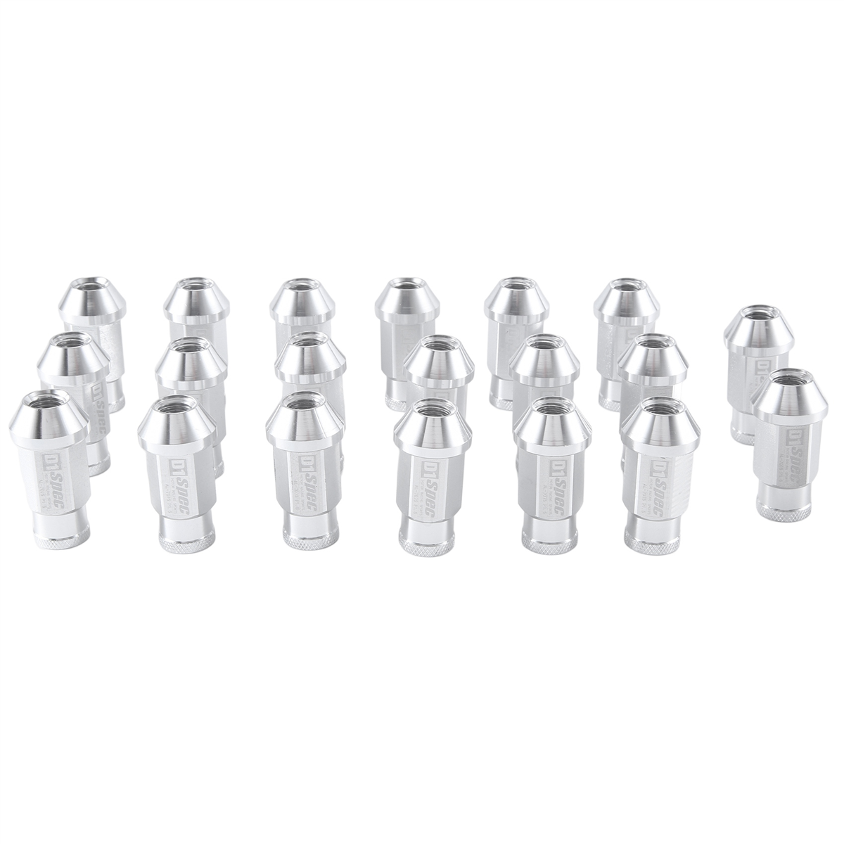 Silver Hub Nuts Tire Hub Hub Cap Screws Car Screws Nuts Universal Car ...