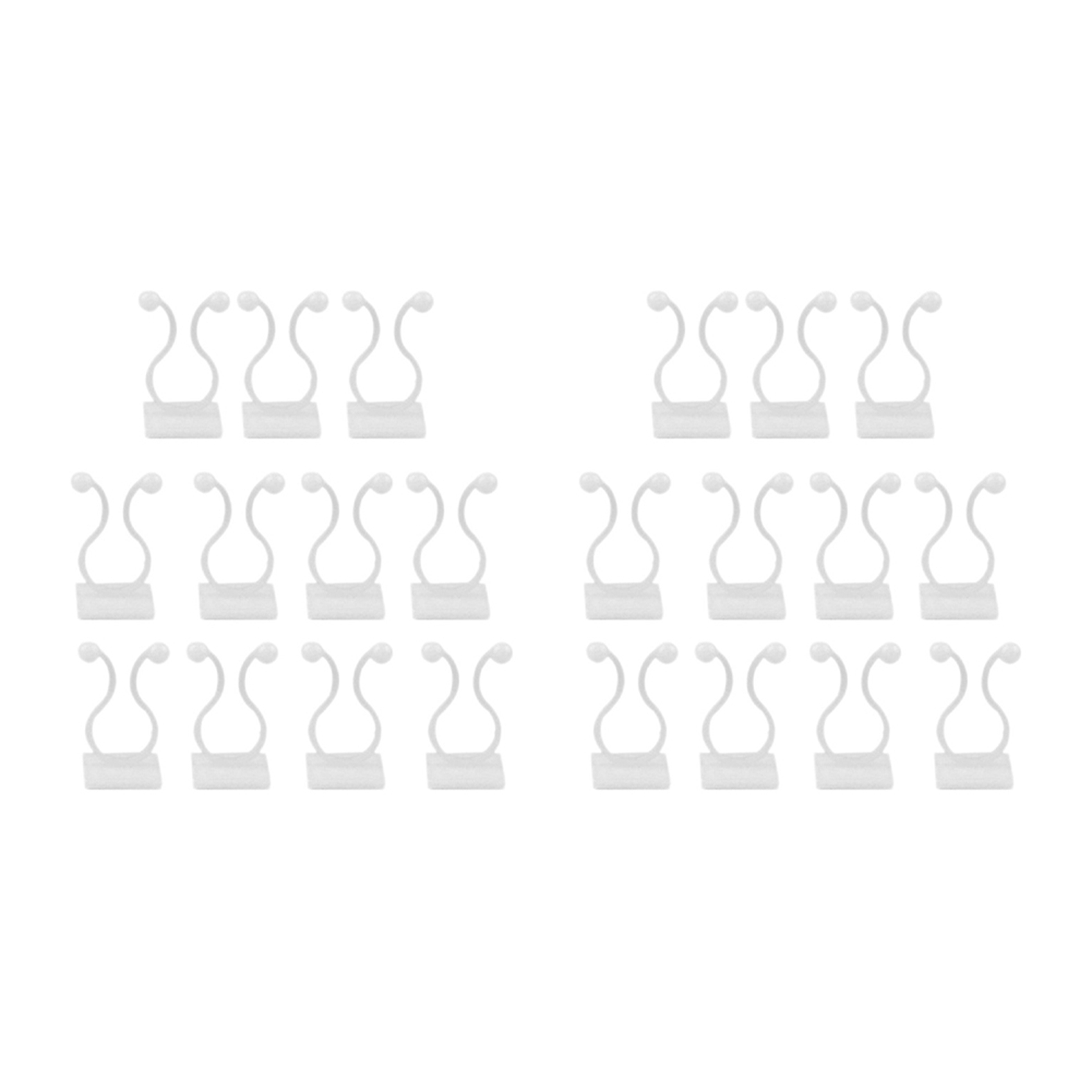 100PCS Invisible Wall Vines Fixture , Plant Climbing Wall Fixture Clips ...