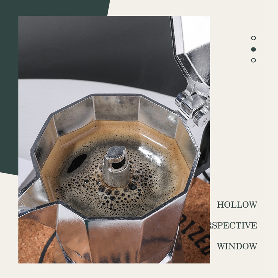 Gui Xulian Moka Pot Italian Coffee Machine Espresso Aluminum Geyser ...