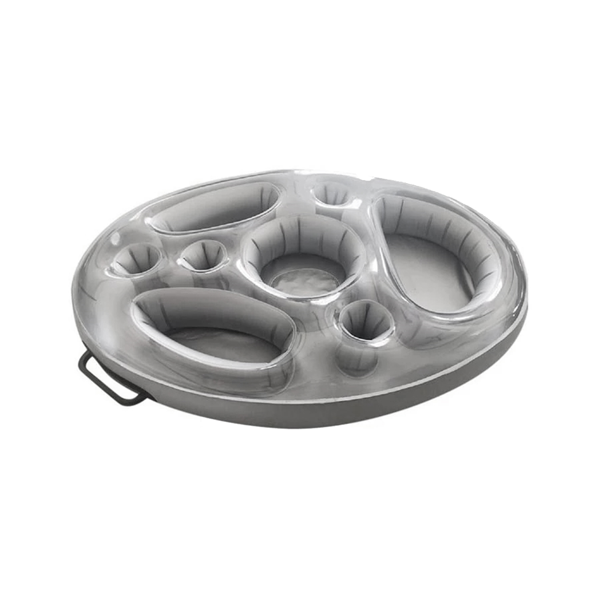 Inflatable Floating Row Swimming Pool Float Food Beer Tray Pool Air ...