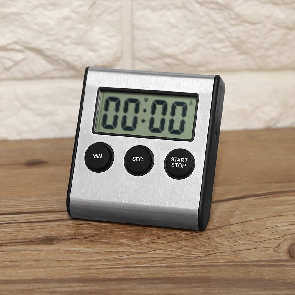 Kitchen Digital Timer Cooking Timer Multi-Function Timer with Magnet on ...