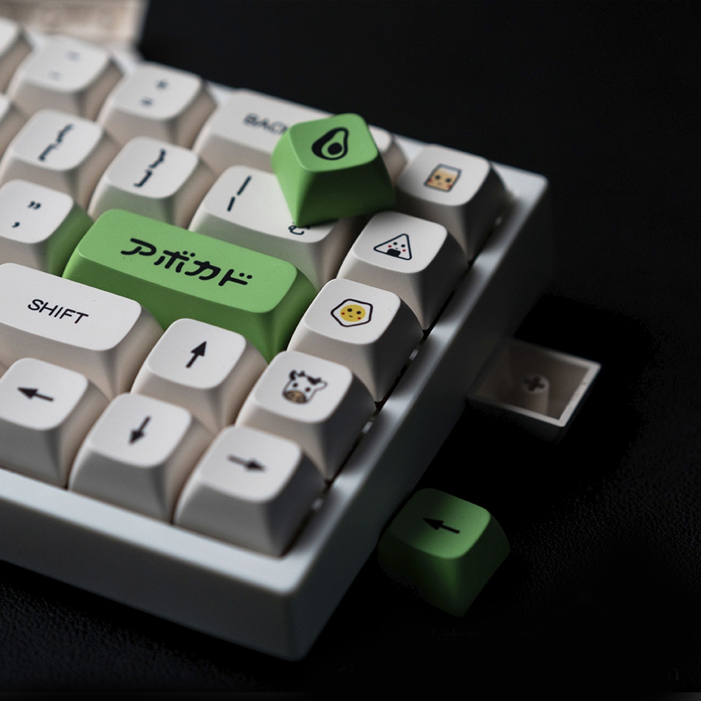 Avocado Keycaps XDA Profile English PBT Mechanical Keyboard 135 Key Cap ...