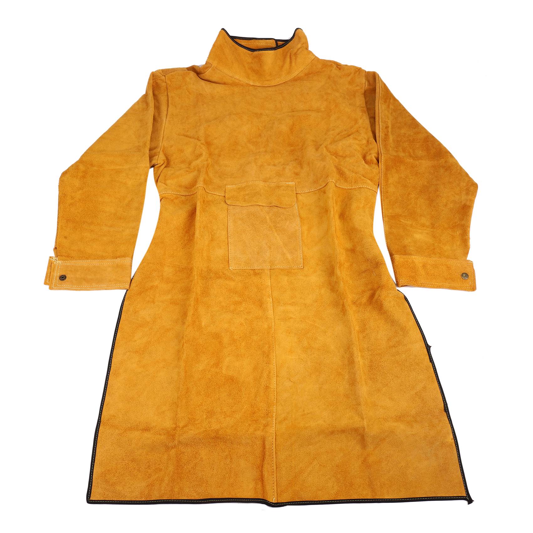 120cm Welding Apron Flame Retardant Long Sleeve Welder Protective ...