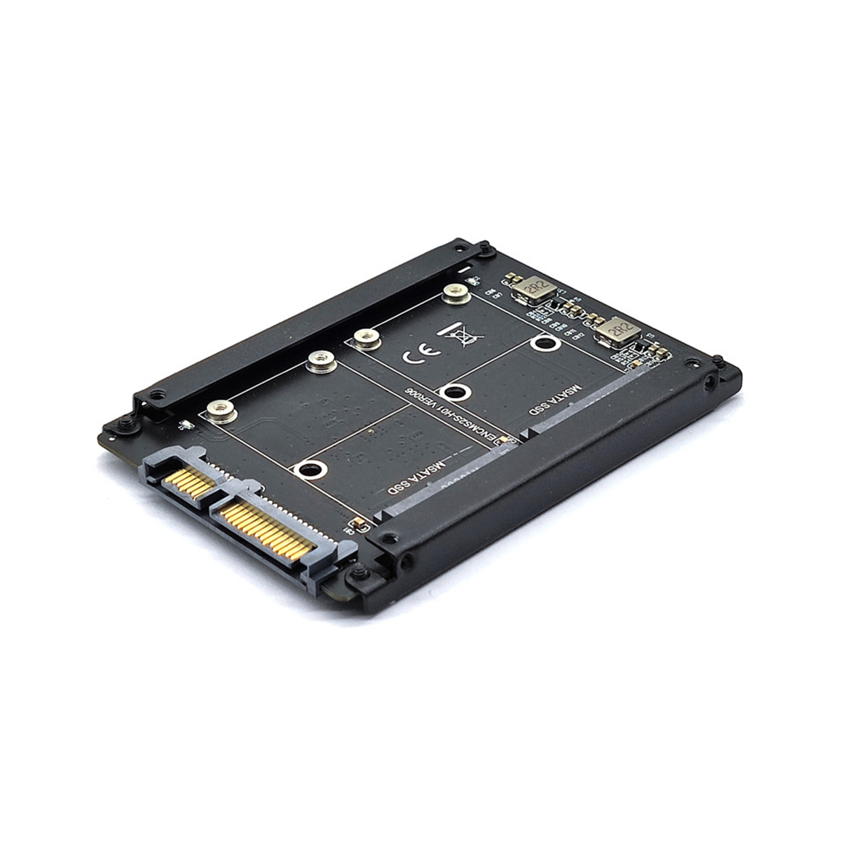 MSATA to SATA3 Adapter Card MSATA to SATA Card MINI SATA SSD Solid ...