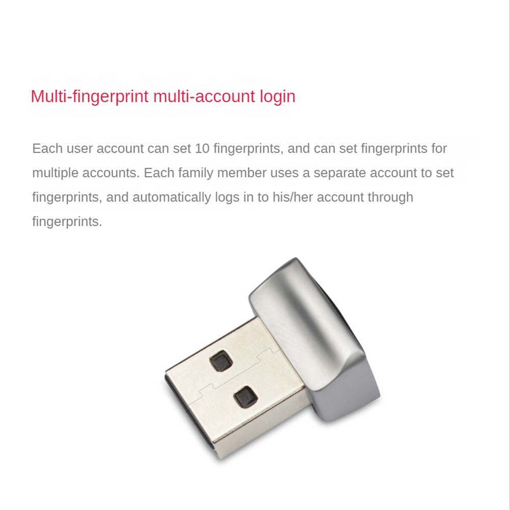 USB Fingerprint Reader Module for Windows 10/11 Hello, Fingerprint ...