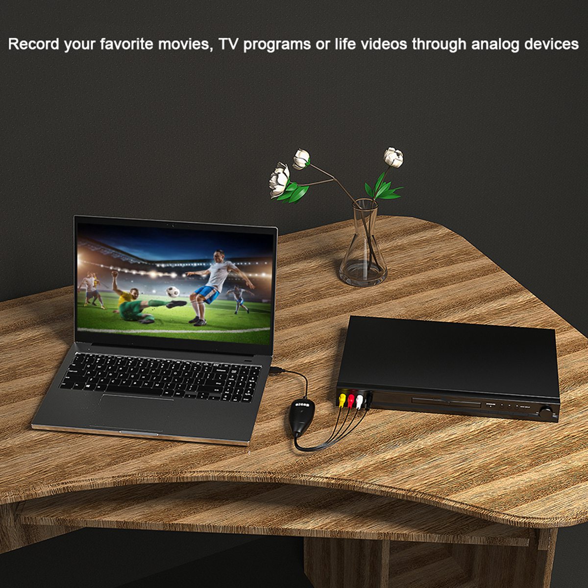 EzCAP USB2.0 One-Way Audio Video Capture Card Grabber Device ...