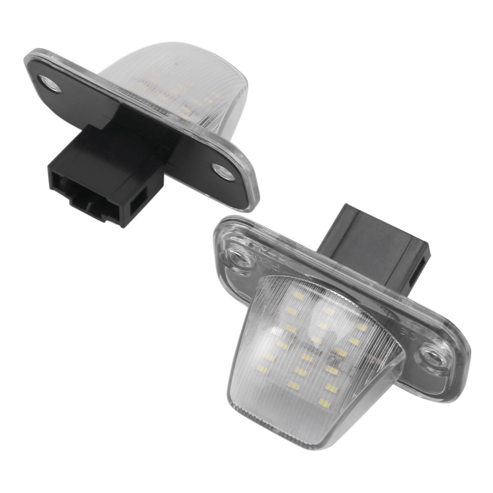 2Pcs White LED License Number Plate Light for Transporter T4 Passat ...