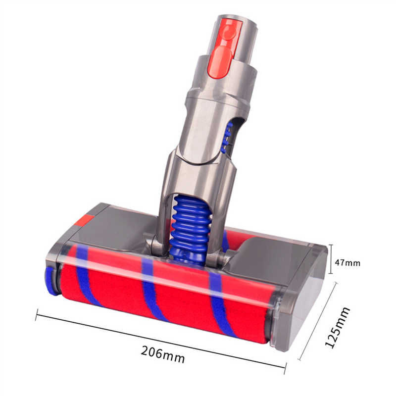 For V7 V8 V10 V11 Series Vacuum Cleaner Accessories Soft Velvet Roller ...