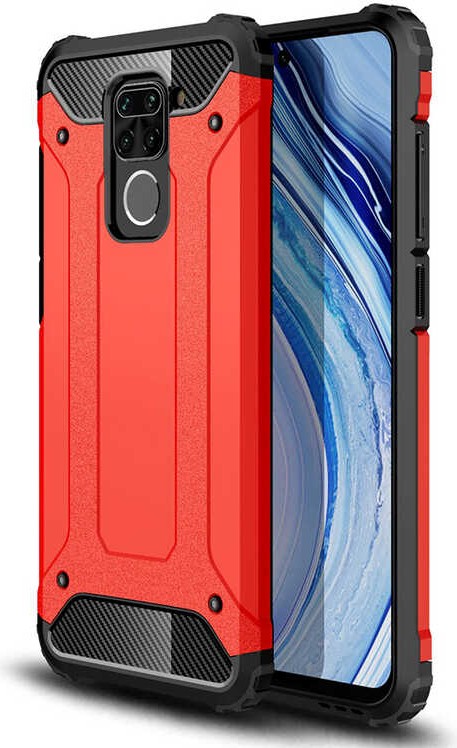 Canpay Xiaomi Redmi Note 9 Compatible Case Tank Armor Series Strong ...