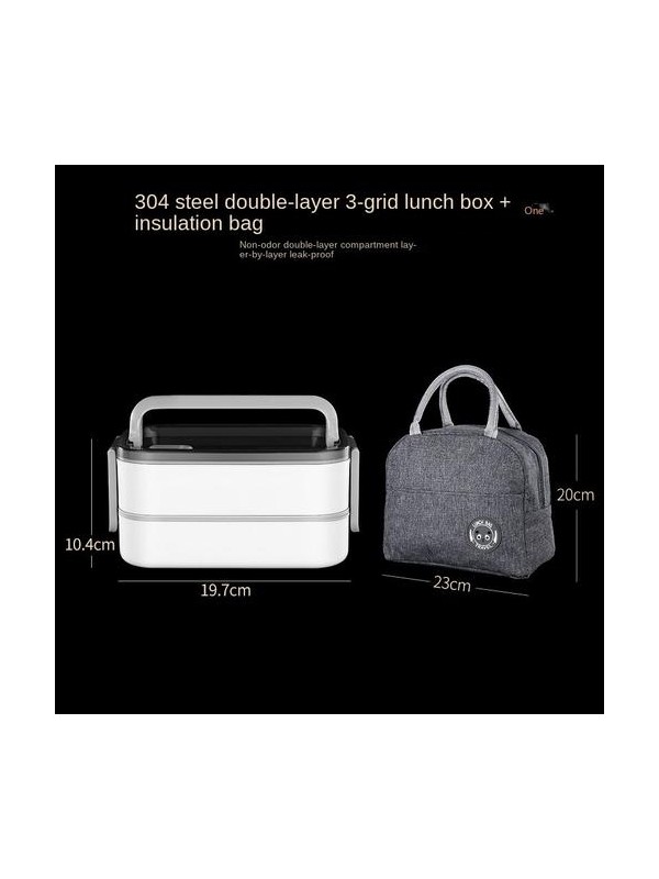 Sanlindou 2 Adet Paslanmaz Iron Forest Foods Box, Double-Sided Hidden ...