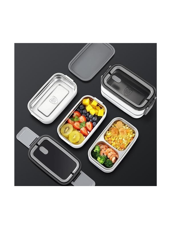 Sanlindou 2 Adet Paslanmaz Iron Forest Foods Box, Double-Sided Hidden ...