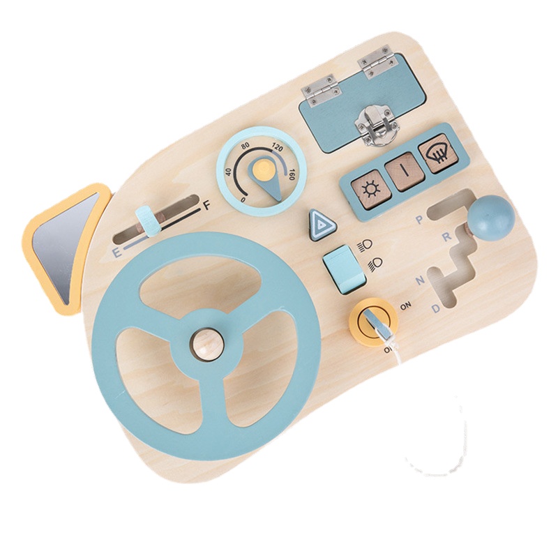 Wooden Fun Car Direction Busy Board Educational Toy - Hepsiburada Global