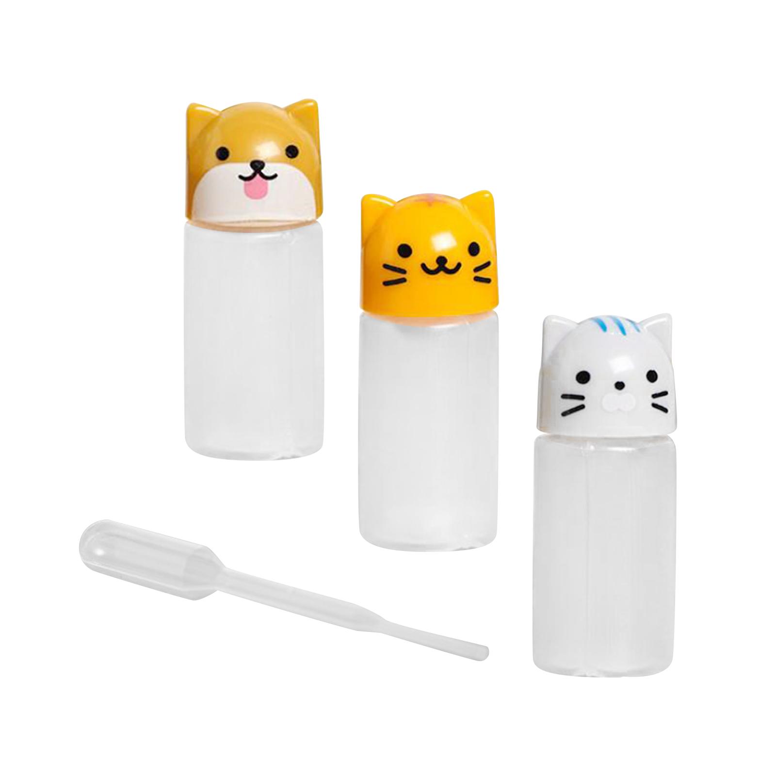 Condiment Bottles Empty Refillable Leakproof Salad Dressing Mini ...