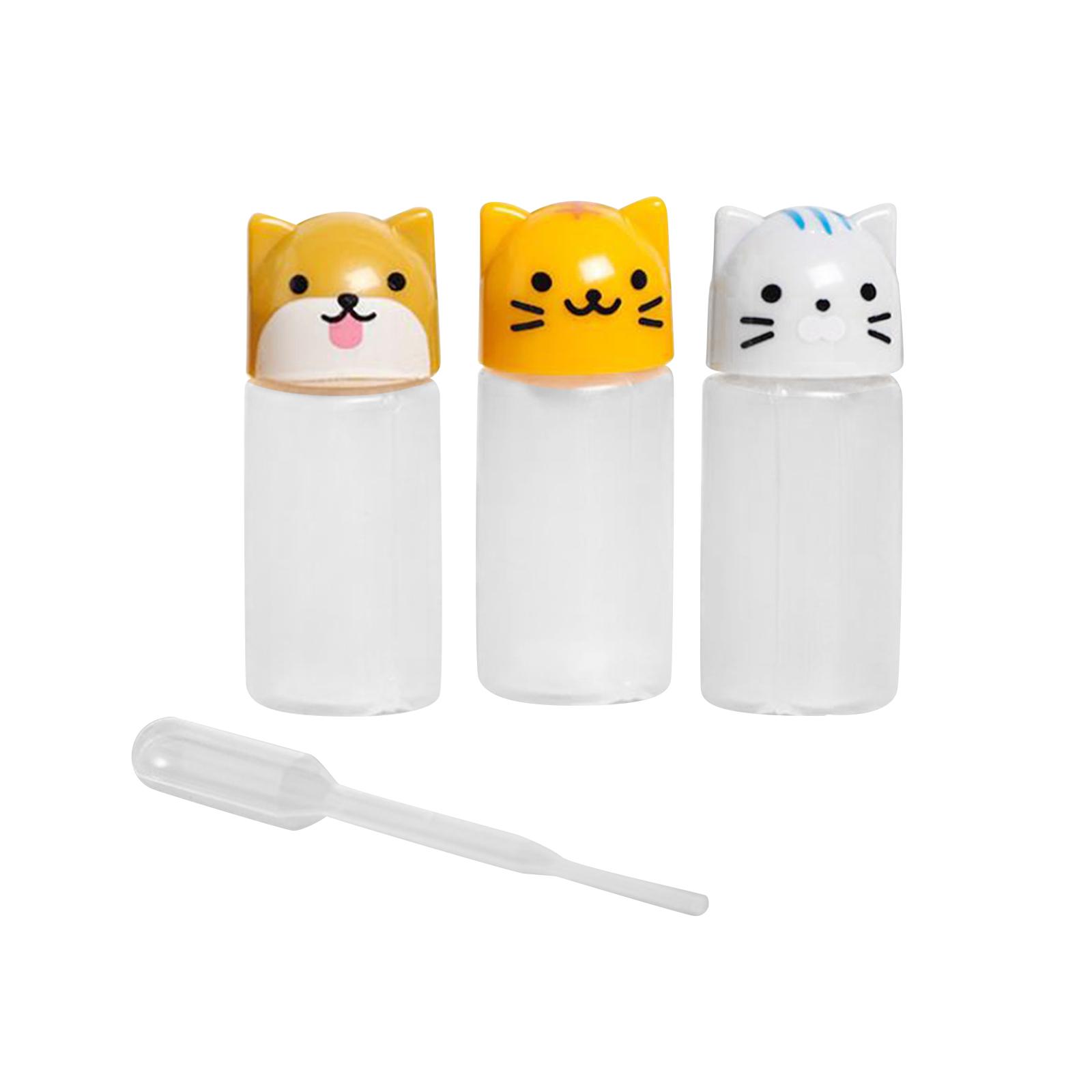 Condiment Bottles Empty Refillable Leakproof Salad Dressing Mini ...