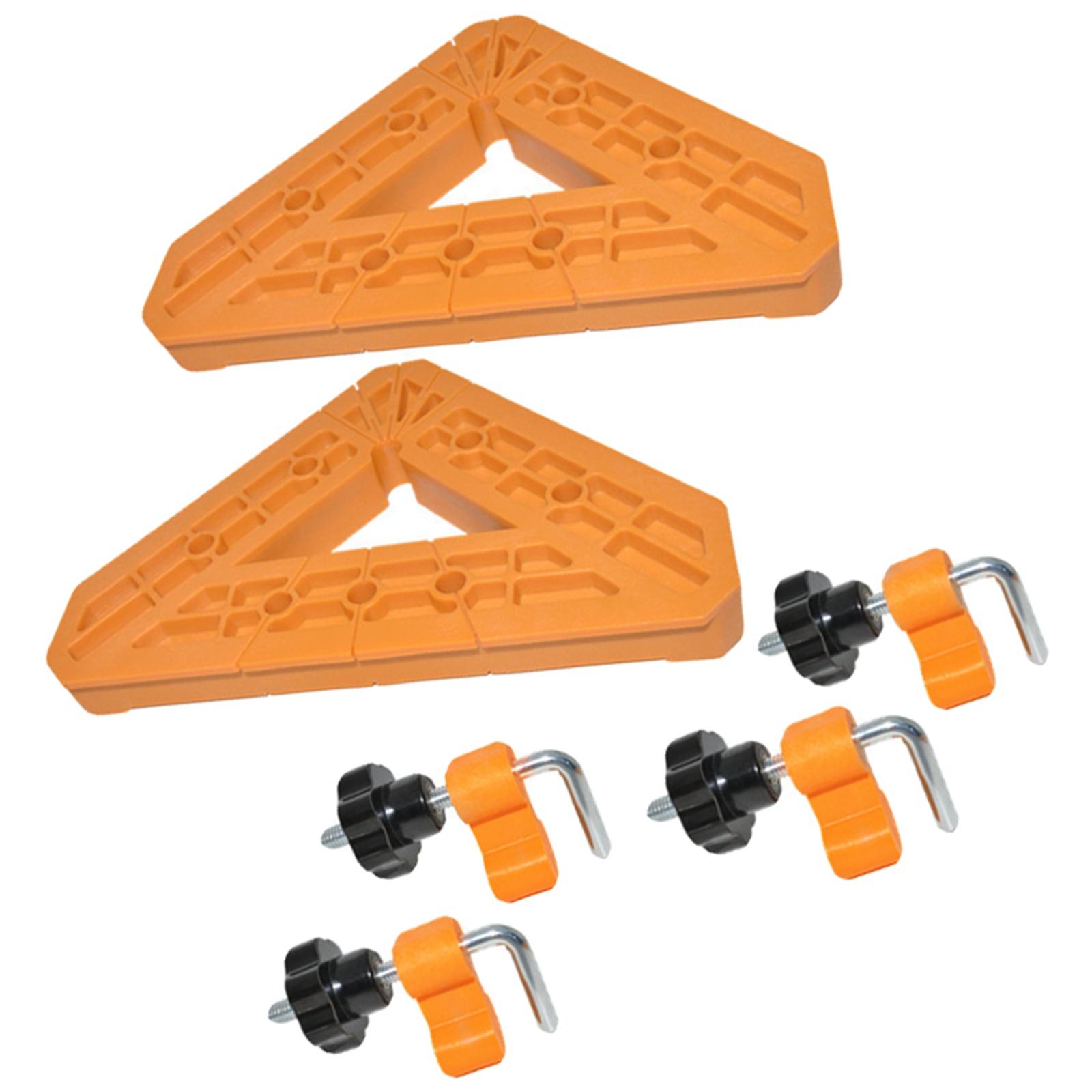2Pcs Woodworking Positioning Squares 22.5 45 90 Degrees DIY Picture ...