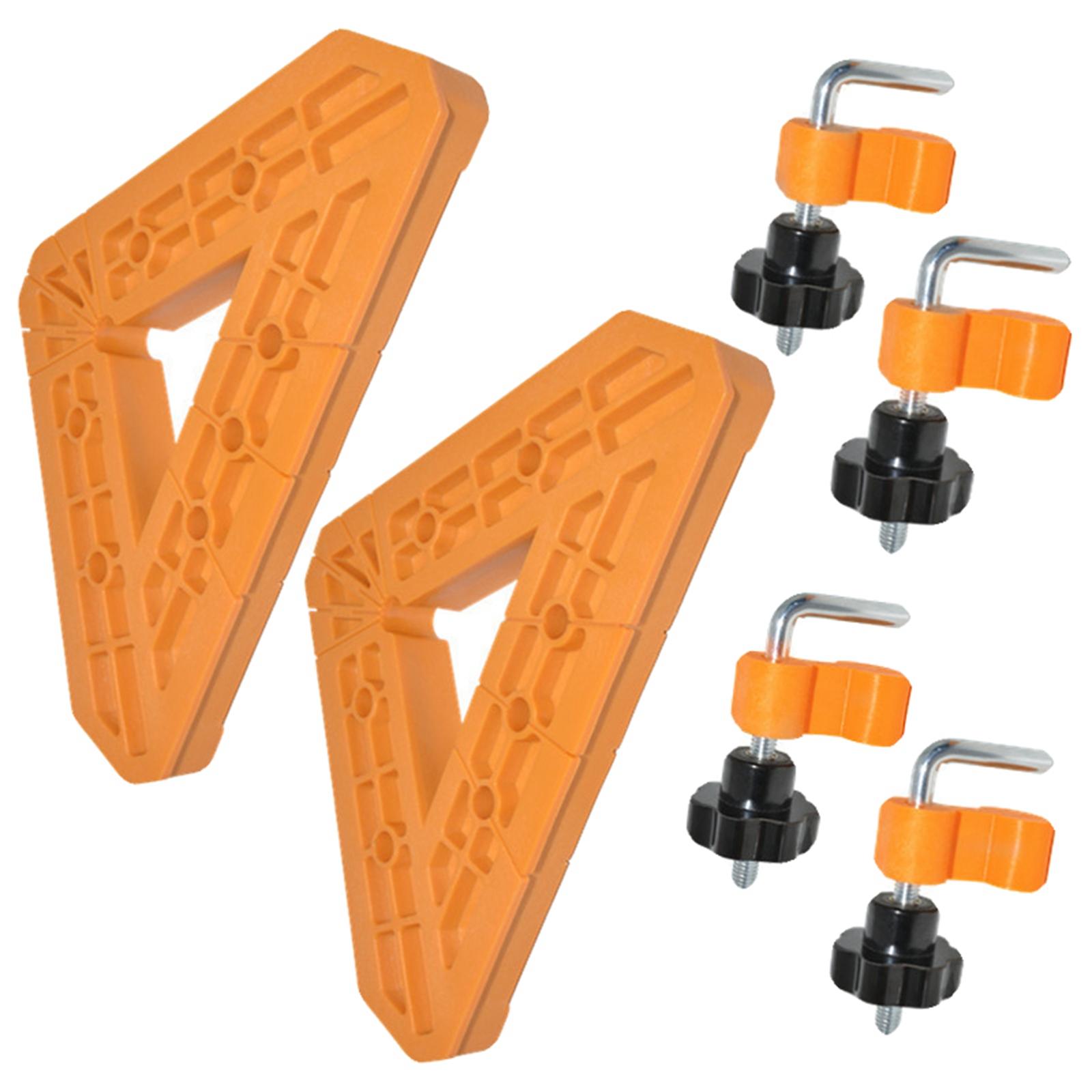 2Pcs Woodworking Positioning Squares 22.5 45 90 Degrees DIY Picture ...