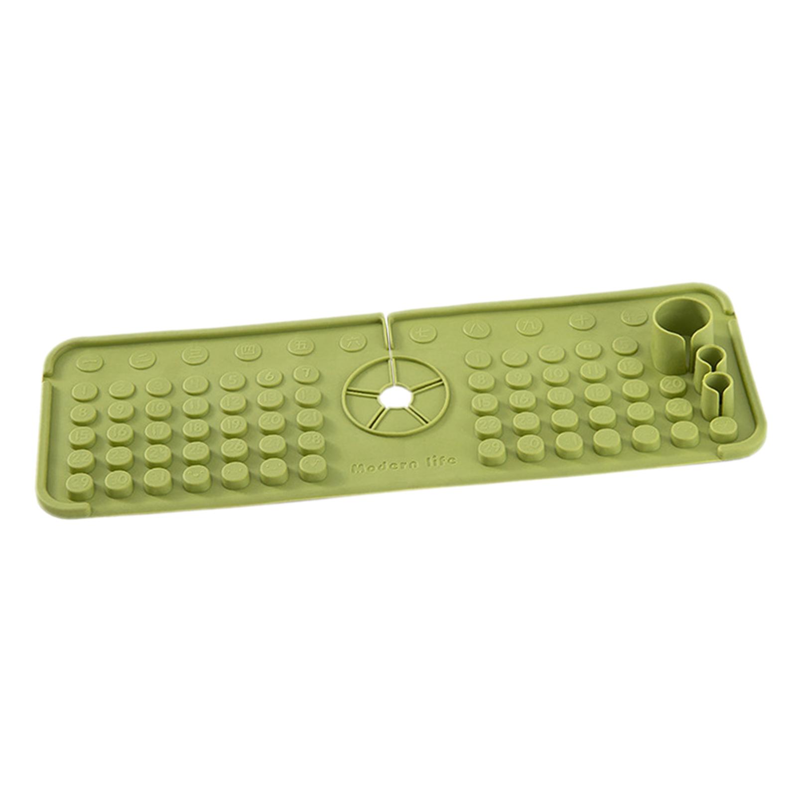 Faucet Handle Water Catcher Tray Self Absorbent Draining Mat for Home ...