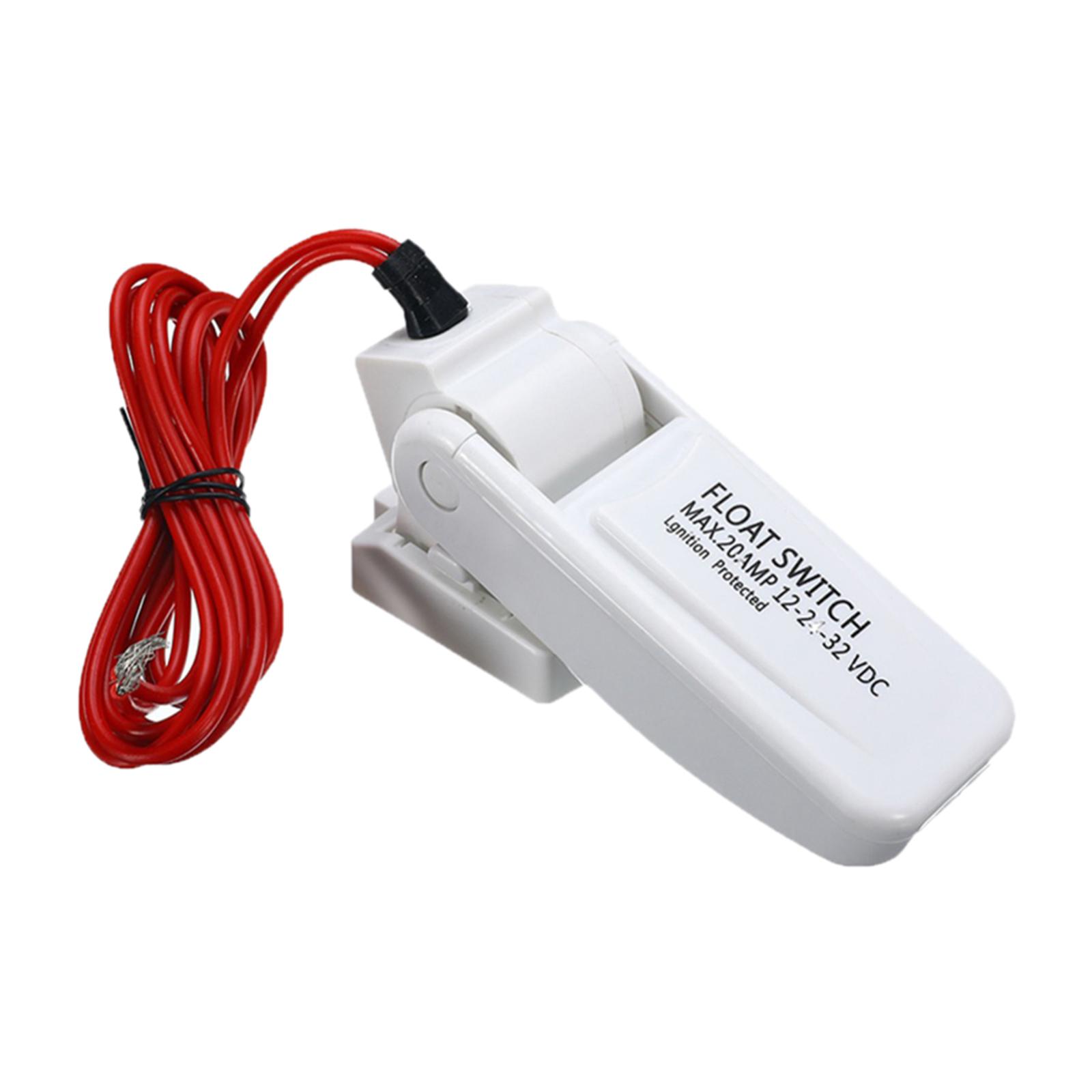 20 AMP Automatic Pump Float Switch Water Level Controller Flow Sensor ...