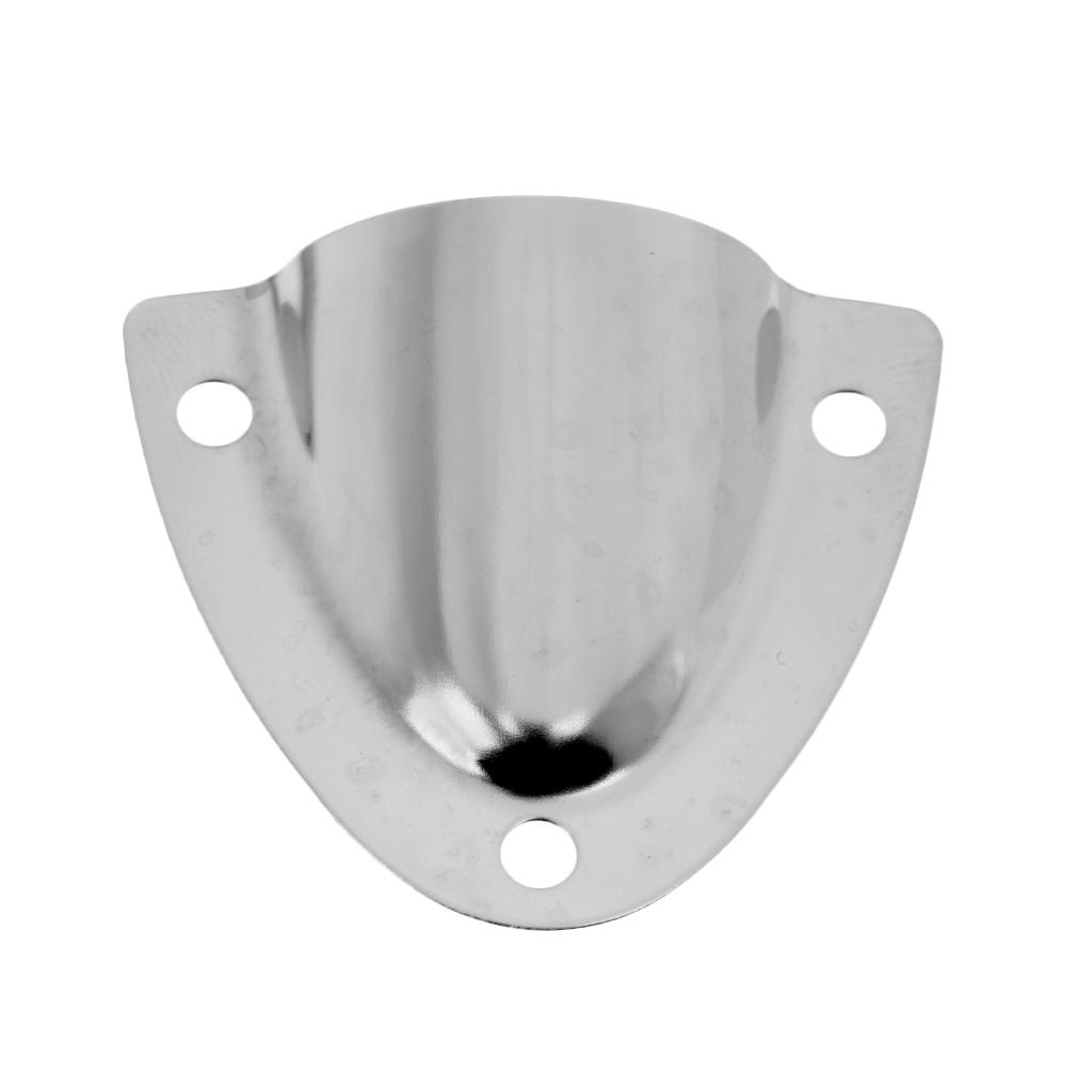 4pcs Stainless Steel Midget Clam Shell Vent / Wire Cable Cover Boat ...