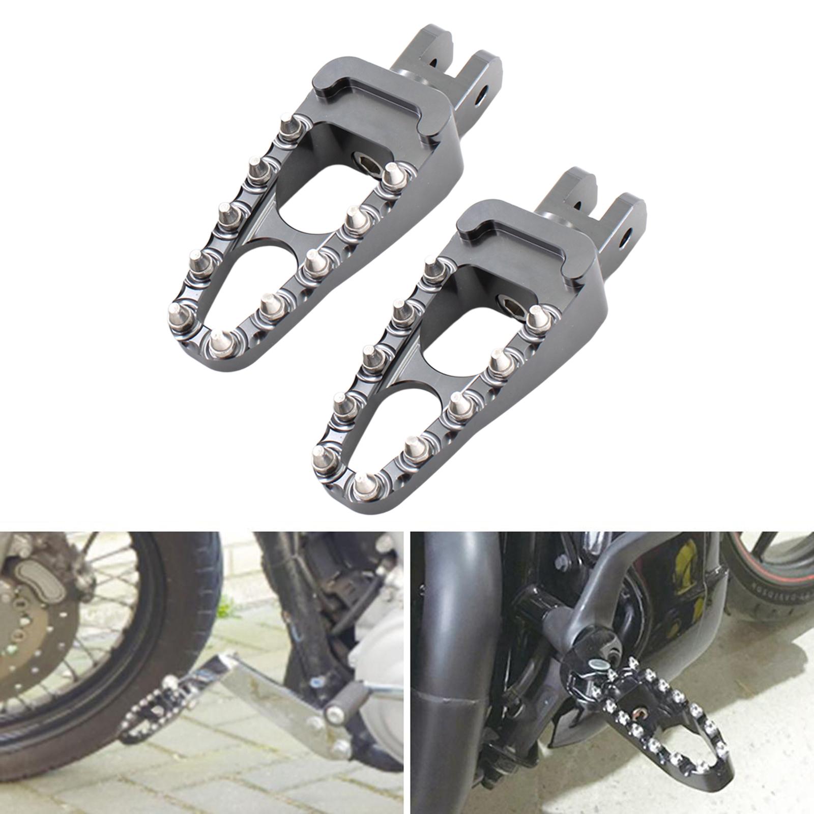 Foot Pegs Footrest Foot Pedals for 400 800 1100 15-20 Front Titanium ...