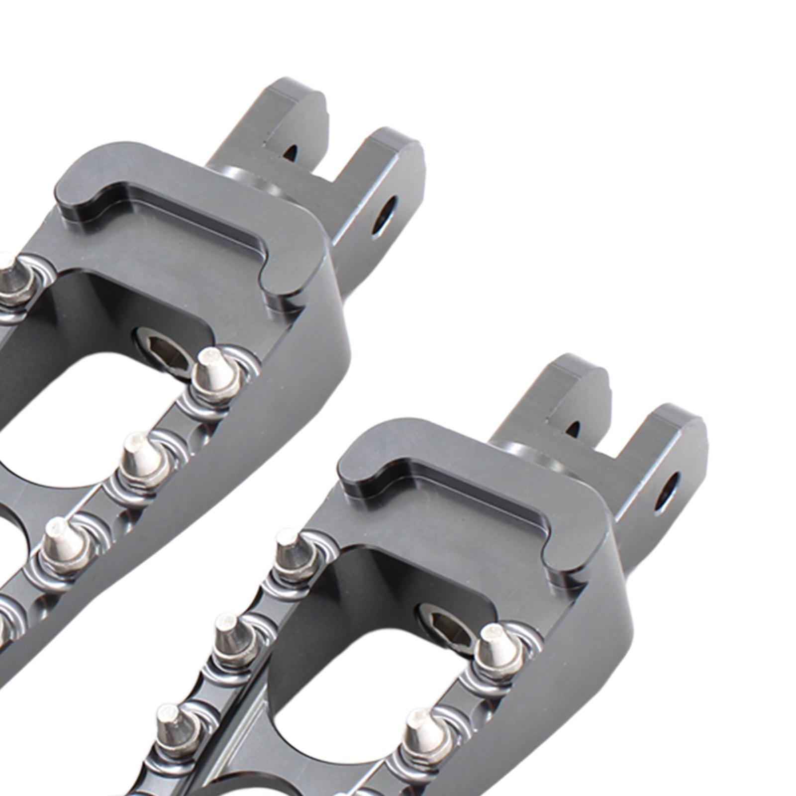 Foot Pegs Footrest Foot Pedals for 400 800 1100 15-20 Front Titanium ...