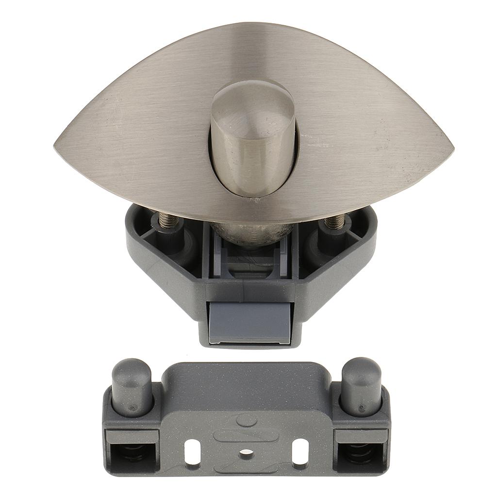 Furniture Lock Drawer Knob Push Latching Switch Lock Door Knob Lock ...