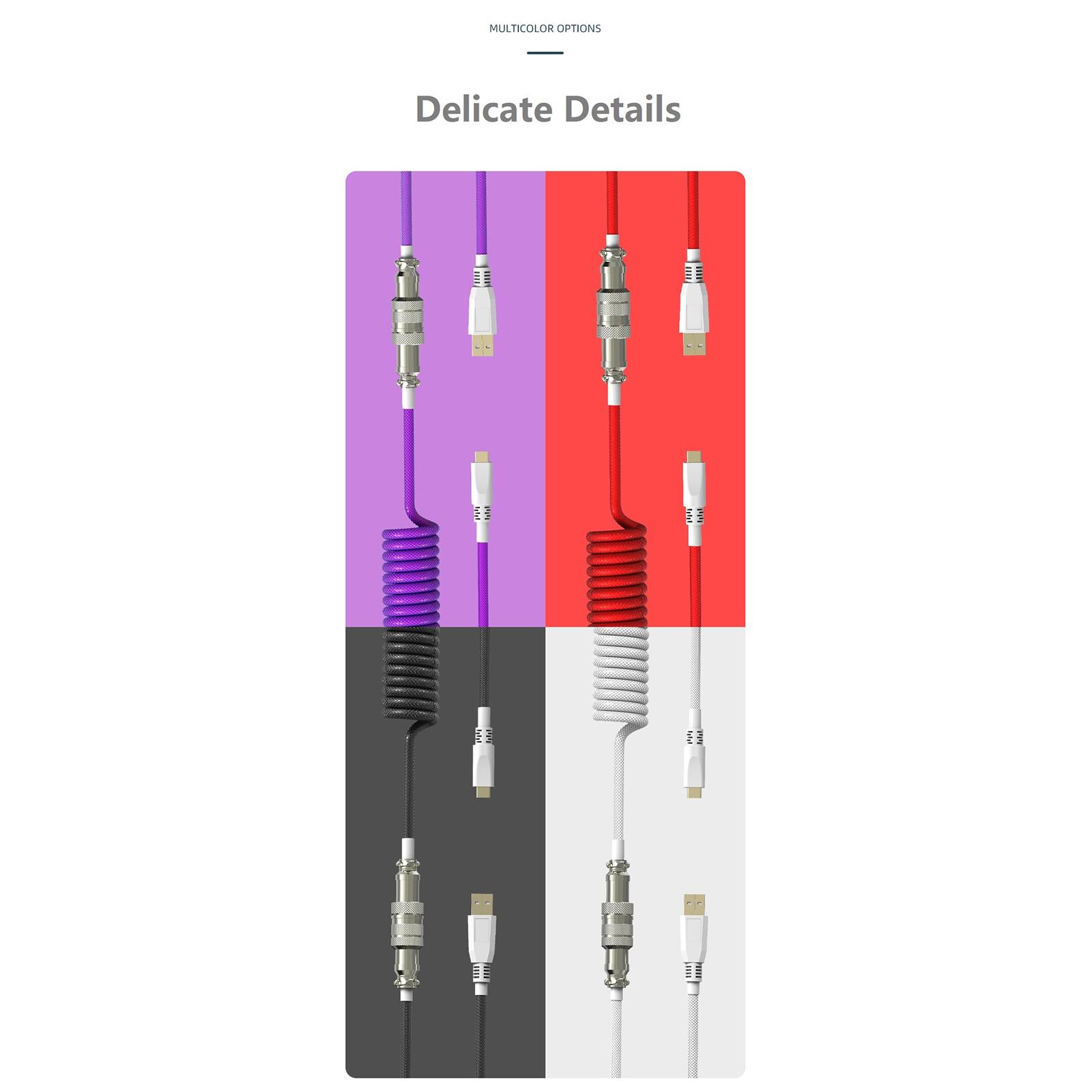 Keyboard Cable USB Port to USB for Mechanical Keyboard - Hepsiburada Global