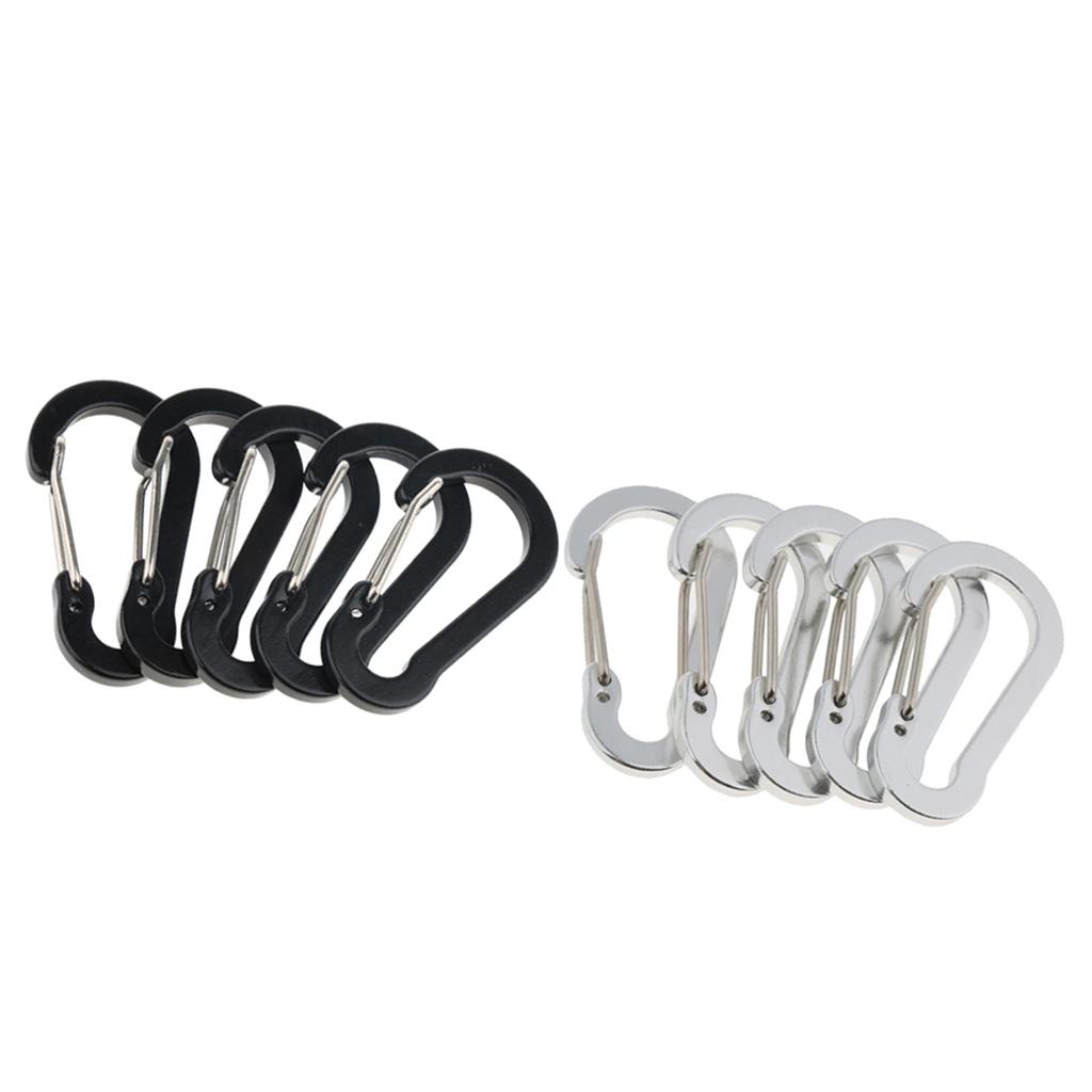 10 Pieces Keychain Buckle Spring Outdoor Clip Water Bottle ...