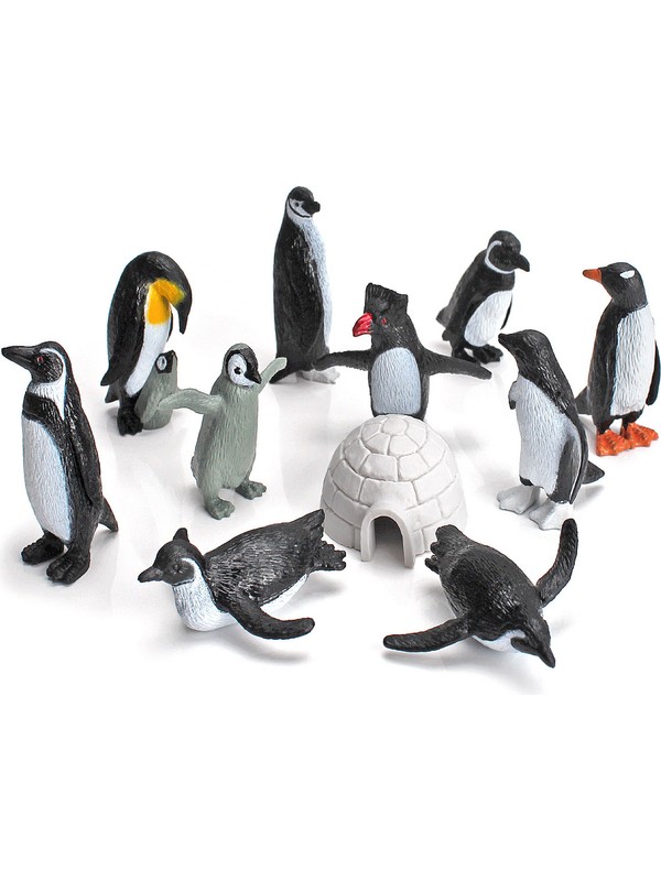 Sinley 11 Adet Simulation Penguin Model Player - Hepsiburada Global