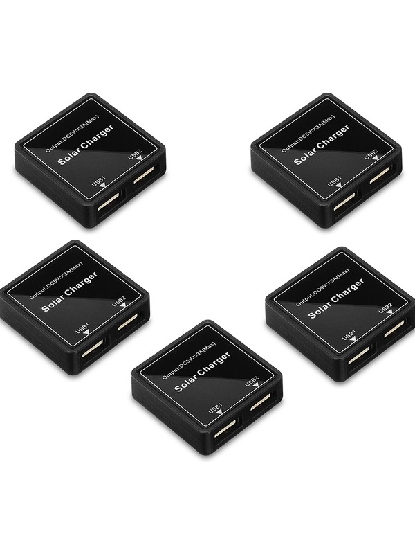 Guangdong Spirit 5 Adet Solar Panel Connection Box 2 USB controller Set ...