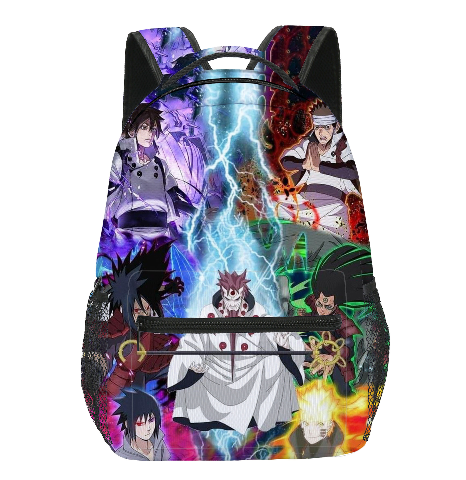 Mensch cartoon anime Naruto School bag for primary and secondary school ...