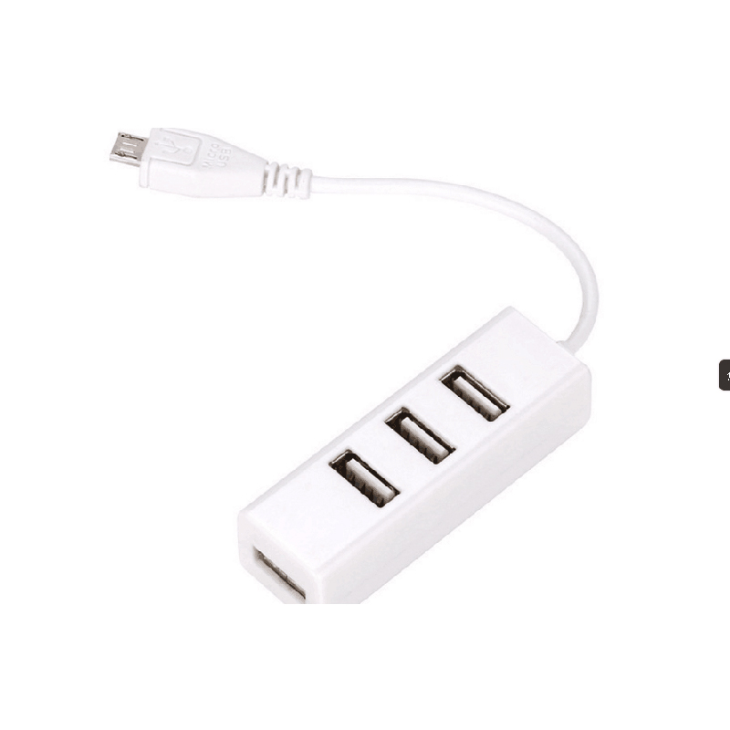 USB2.0 Micro-USB Four HUB One Four OTG HUB With charging OTG Small row ...