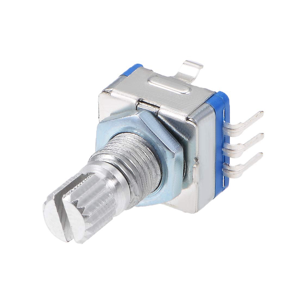 360 Degree Rotary Encoder Code Switch Digital Potentiometer EC11 5 Pins ...