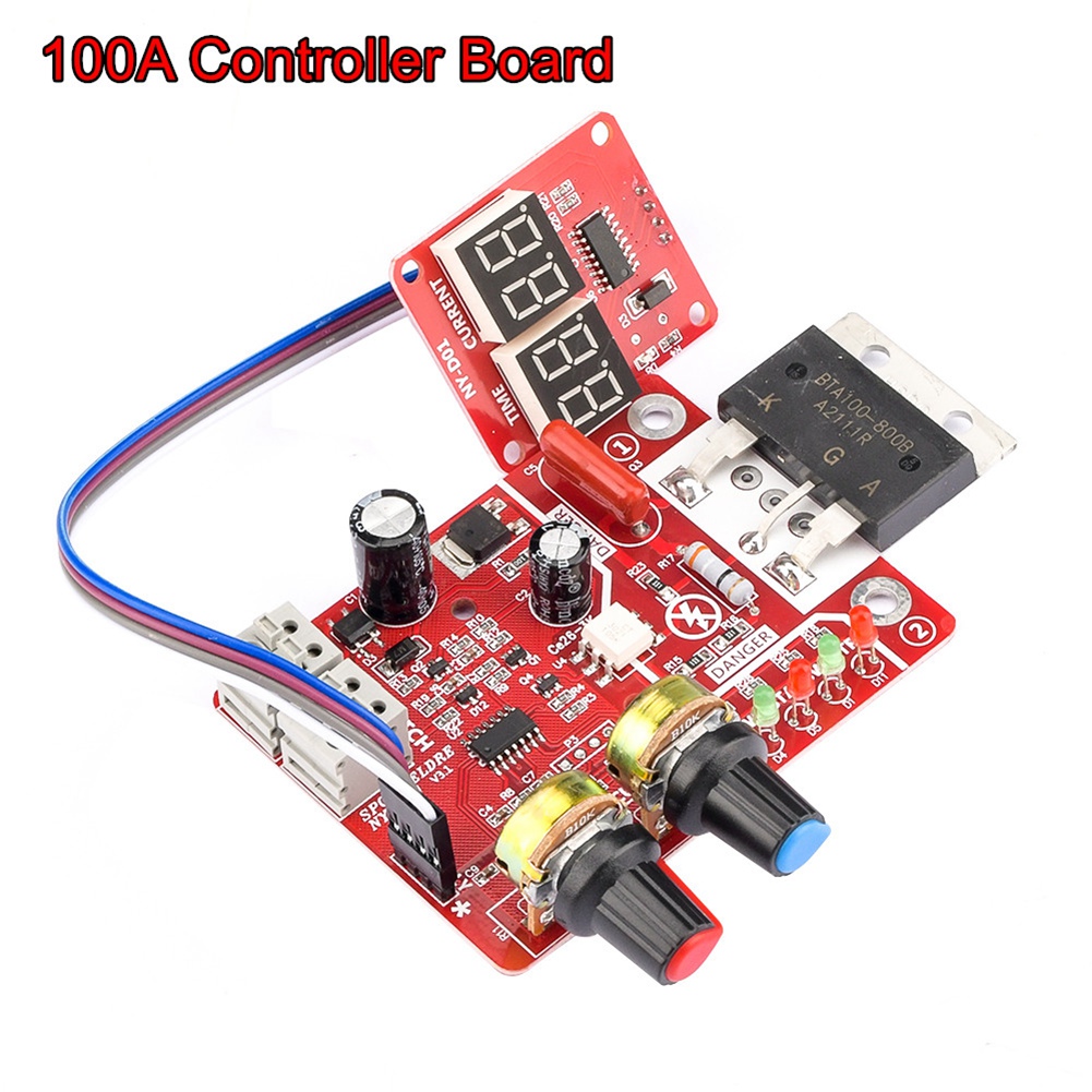 Digital Spot Welding Machine Time Control Display Spot Welder AC 110V ...