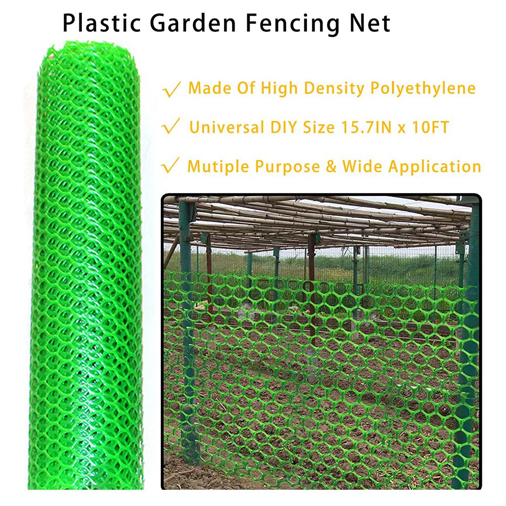 Plastic Chicken Wire Fence Mesh,Fencing Wire Green - Hepsiburada Global