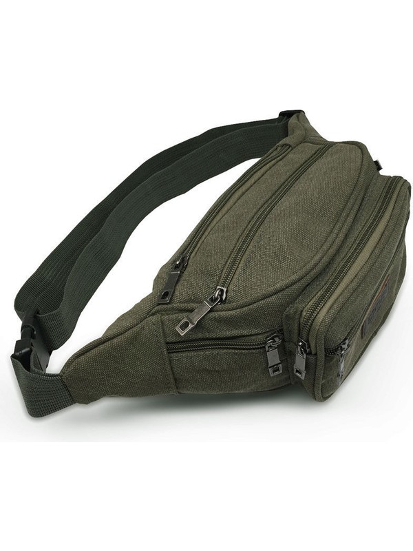 Kuheshope Waist Bag Men's Construction Site Wear-Resistant Canvas Large ...