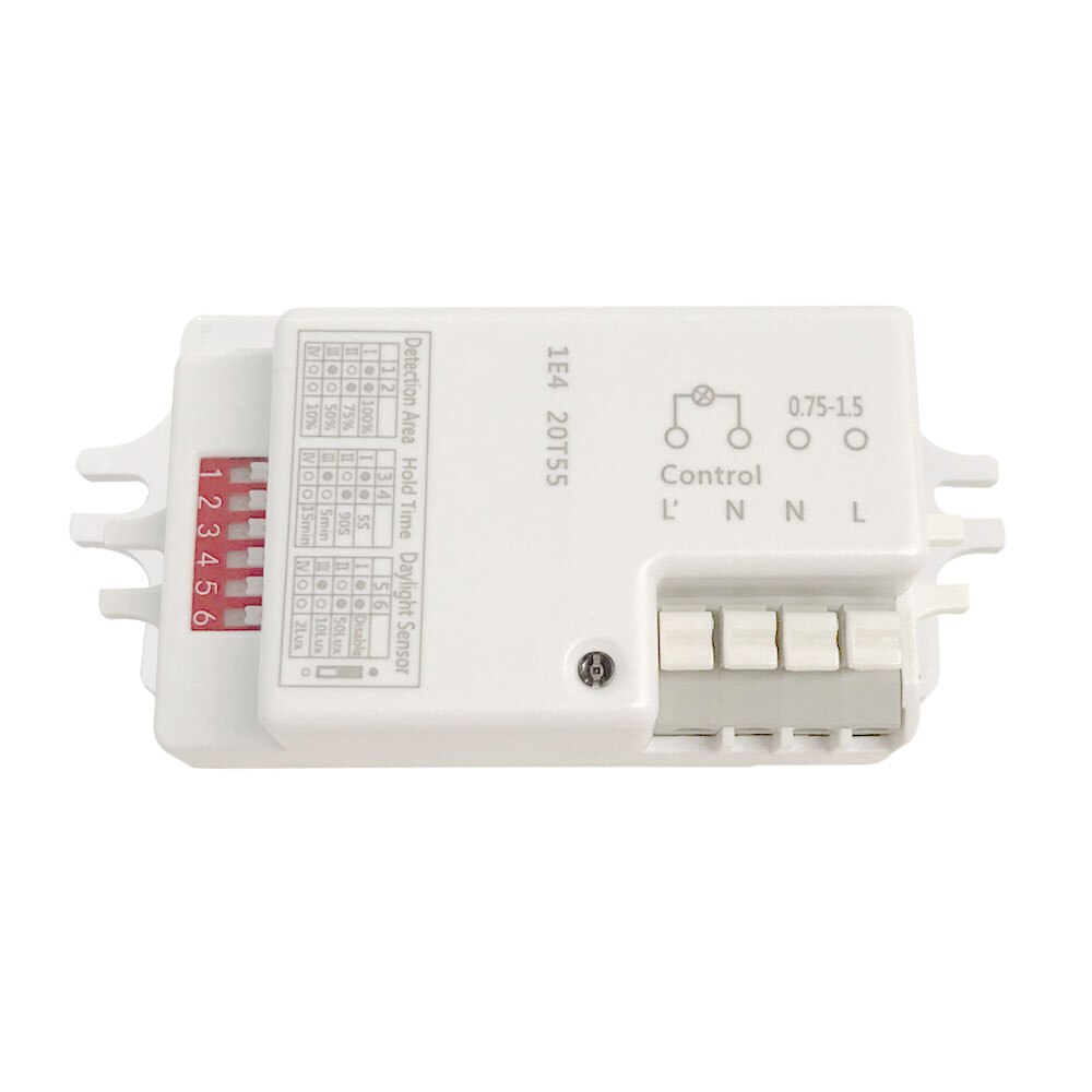 AC 220V-240V/50Hz Microwave Radar Sensor Switch Body Motion For LED ...