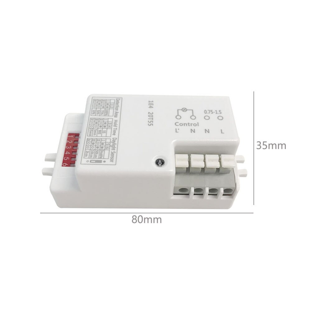 AC 220V-240V/50Hz Microwave Radar Sensor Switch Body Motion For LED ...