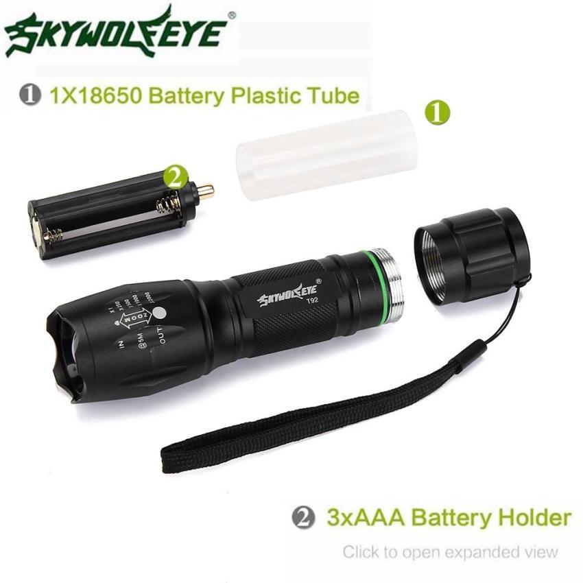 Tactical LED Flashlight G700 X800 ShadowHawk Bright Zoom Torch Grade ...