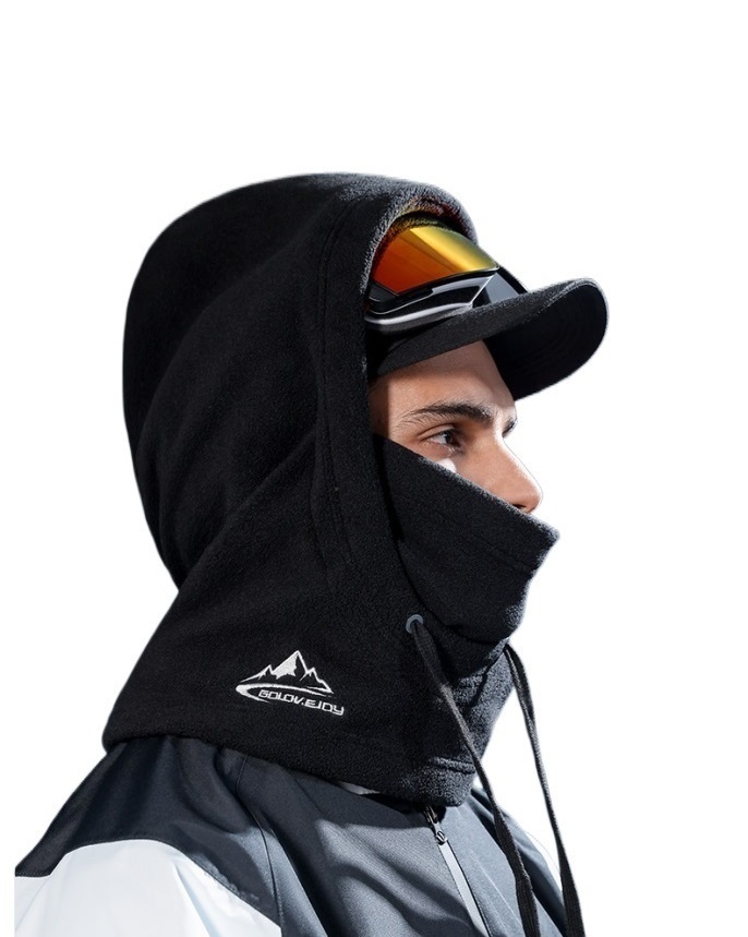 Winter ski hood windproof and cold-proof cycling warm mask ...