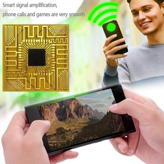 Silhouette 1 Piece Mobile Phone Signal Enhancement Stickers Outdoor ...