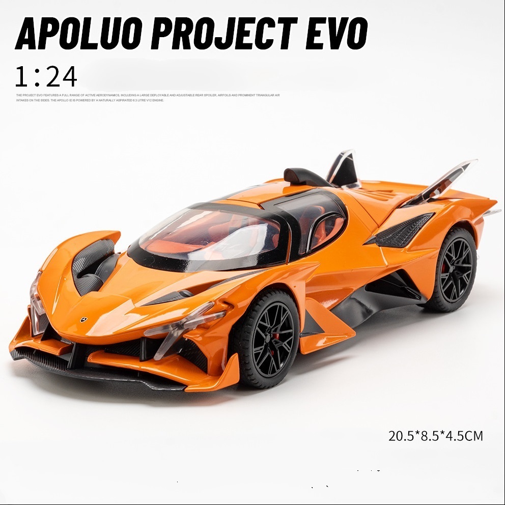 Apollo alloy sports car model simulation 1:24 - Hepsiburada Global