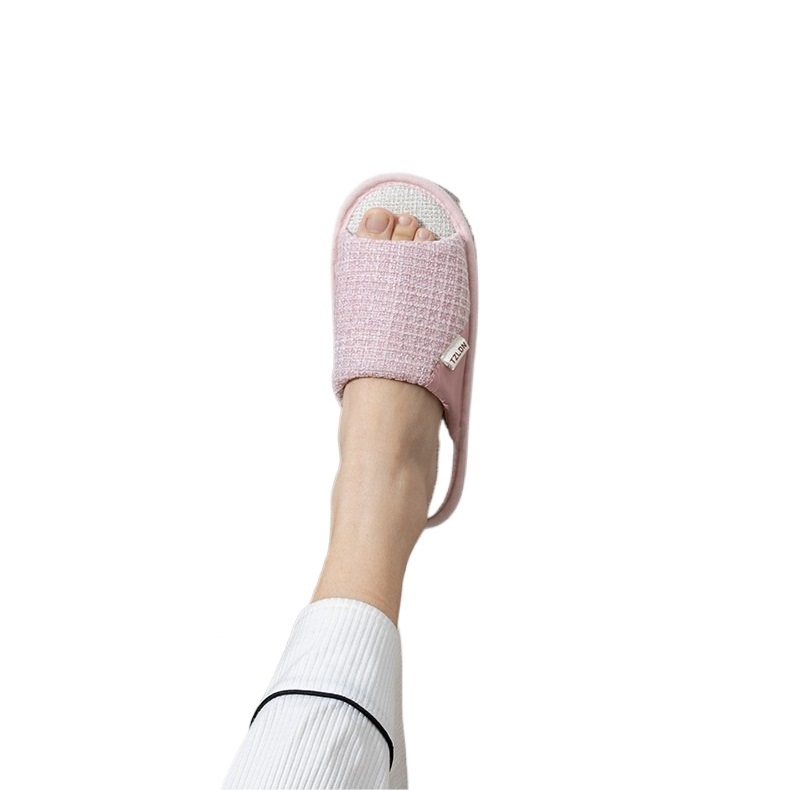 Women's linen slippers for home use indoor slippers - Hepsiburada Global