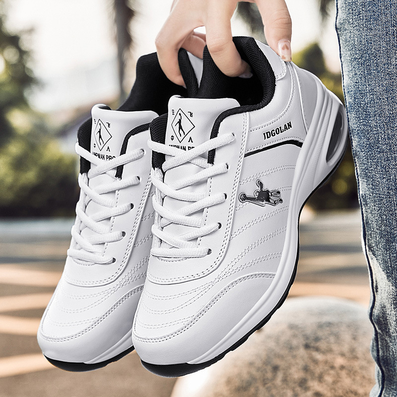 Womens Spring And Autumn Sports Shoes Non Slip Waterproof Leather