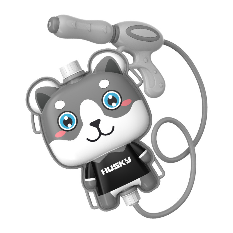 Backpack water gun summer water fight beach water pull-out water gun ...