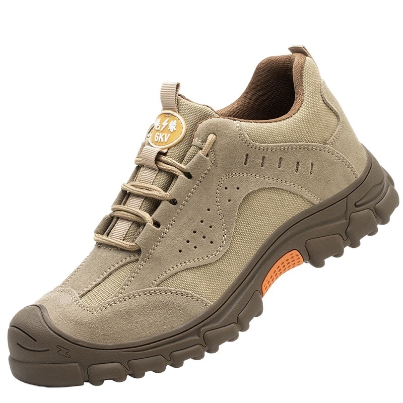 Labor insurance shoes men's summer steel toe cap safety shoes anti ...