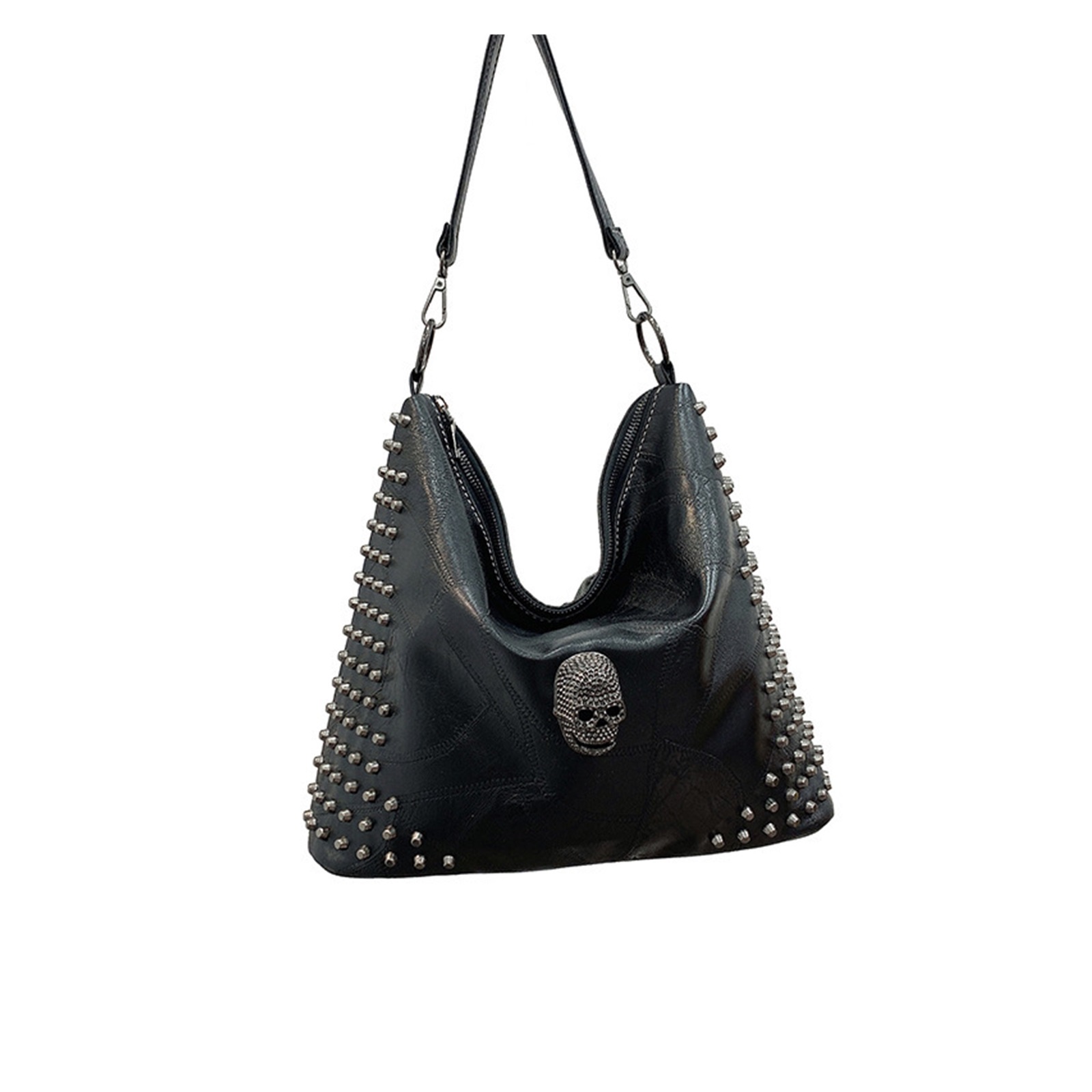 New European and American bs bucket bag women's soft leather all-match ...