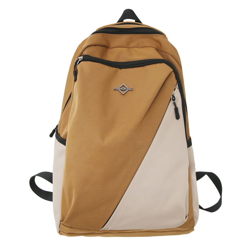 Fashionable and simple new Korean style backpack men's travel casual ...