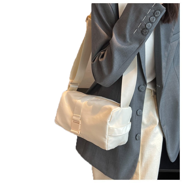 Single Shoulder Bag Casual Solid Color Oxford Messenger Bag High Sense ...